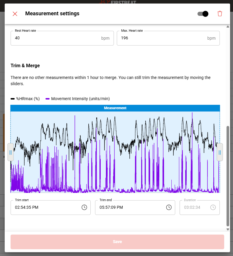 How to trim and merge measurements in Sports Cloud? – Firstbeat Sports ...